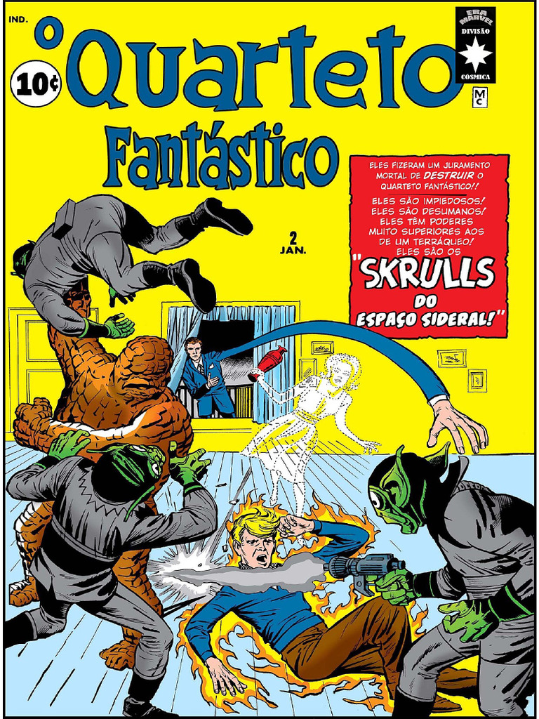 Quarteto Fantastico 2 1961 | PDF