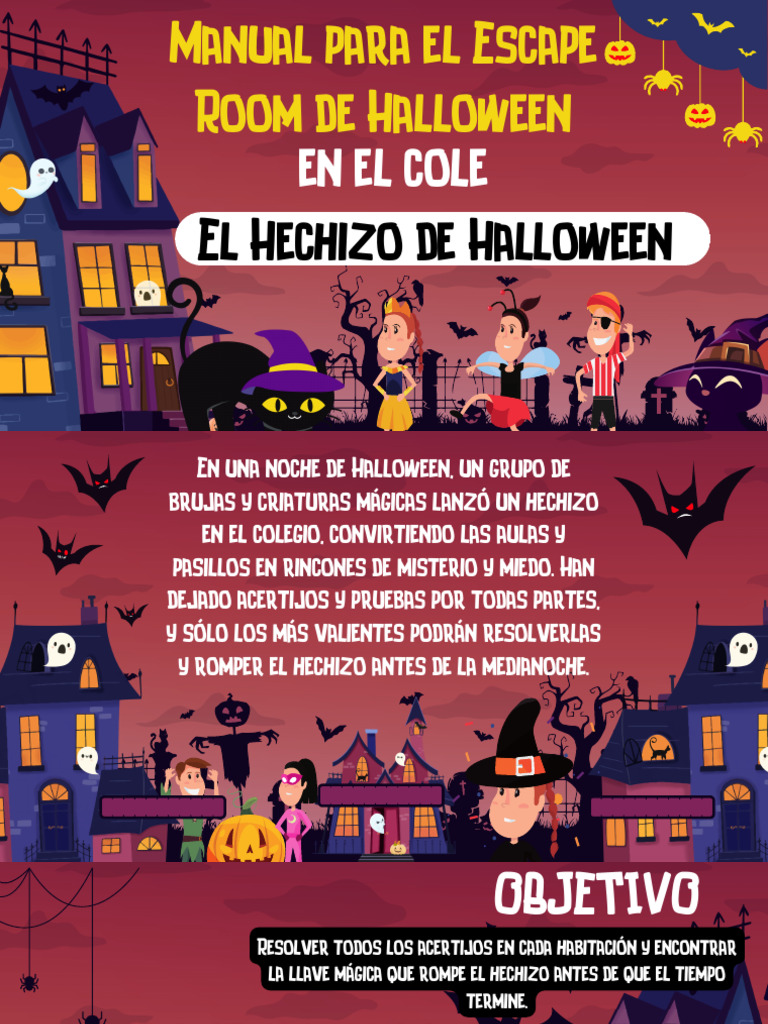 Manual Escape Room en El Colegio | PDF