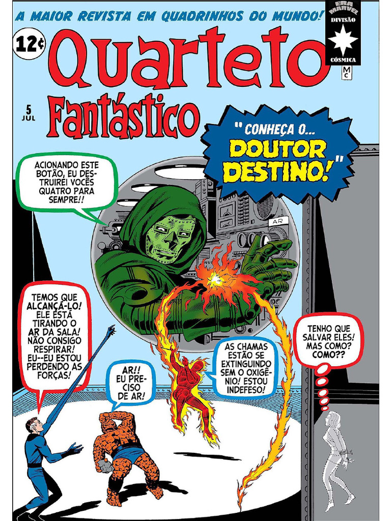 Quarteto Fantastico 5 1961 | PDF