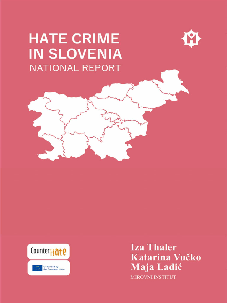 CounterHate2023 Report Slovenia | PDF | Hate Crimes | Discrimination