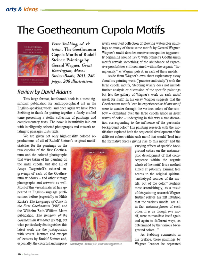 bh9 DAdams Goetheanum - Cupola | PDF | Rudolf Steiner