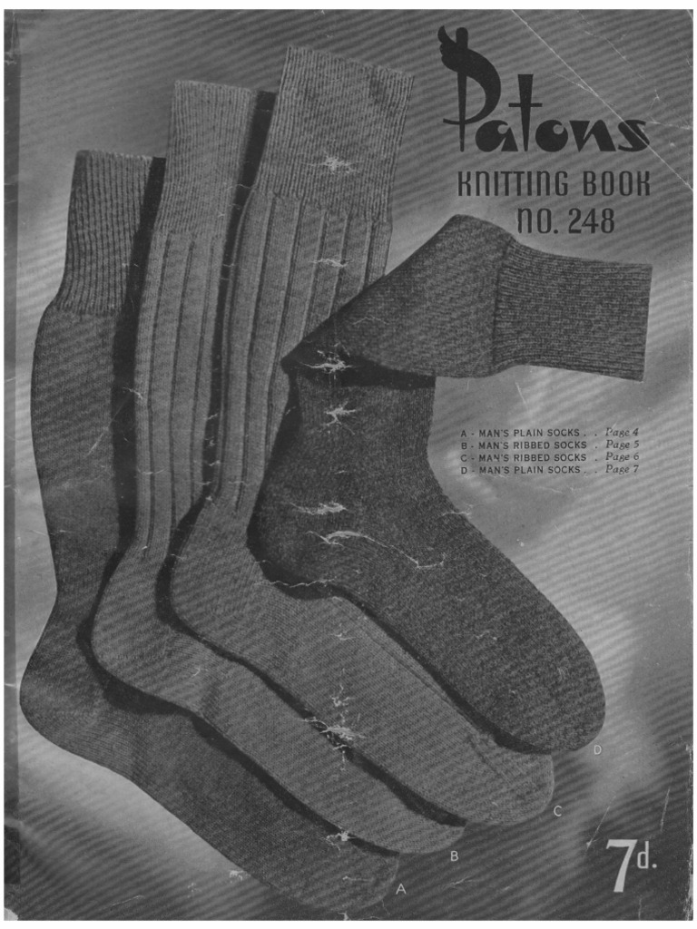 Patons 248 Knitting Book | PDF