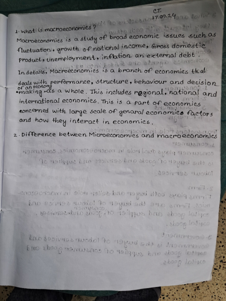 Macro Note (Sejuti) | PDF