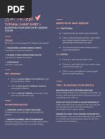 Tim Burton Style Self-Portrait Directions | PDF | Pencil | Eyebrow