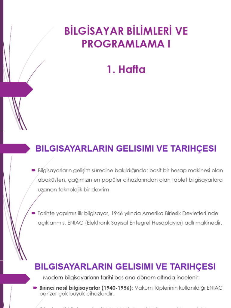 Programlama (1 4) | PDF