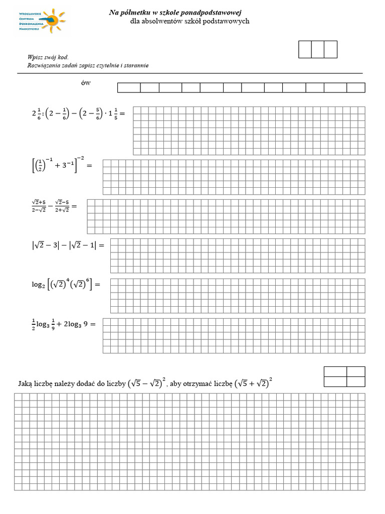 Mat SPP A Marzec 2022 | PDF