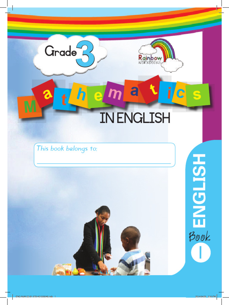 Grade 3 Math and English Workbook | PDF | Kilogram | Shape
