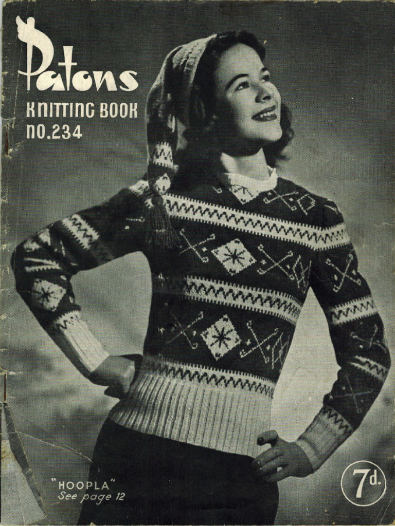 Patons Knitting Book No. 234 | PDF
