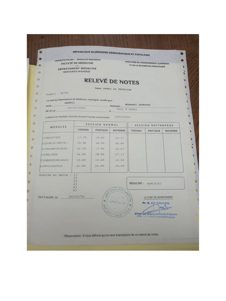 Gasmi Mohamed Remdan | PDF