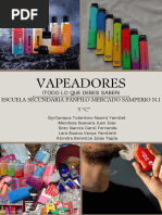 Triptico Sobre El Daño Del Vapeador | PDF