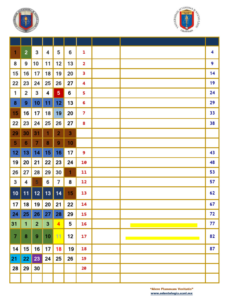 Calendario Feb-Jun 21 | PDF | Operaciones militares