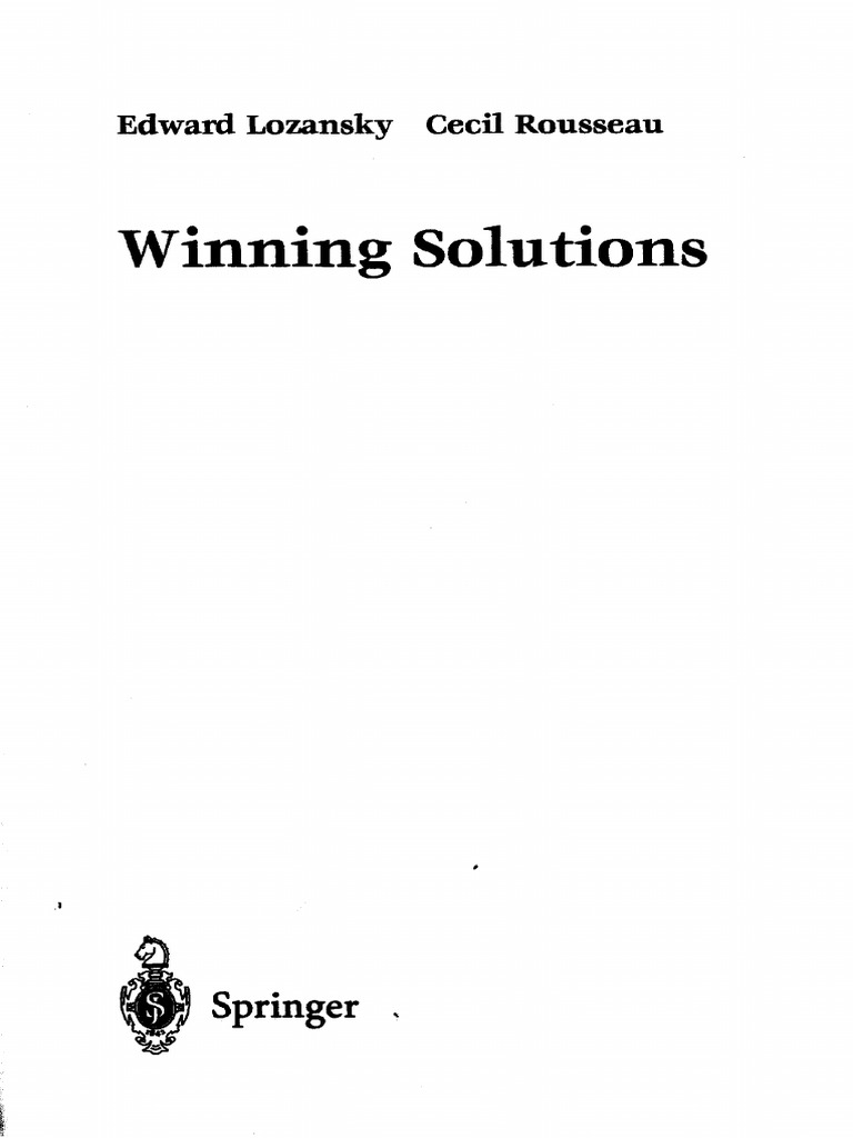 Toaz.info Winning Solutions Edward Lozansky Cecil Rousseau Pr ...