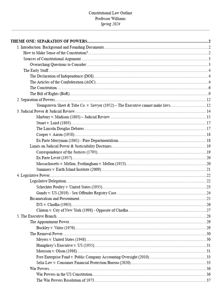 Mimi Con Outline | PDF | United States Congress | American Government