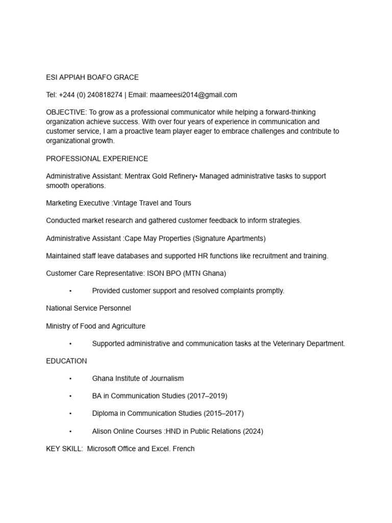 Grace Esi Appiah | PDF