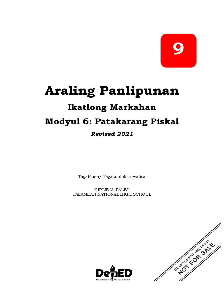 AP 06 Quarter 3 | PDF