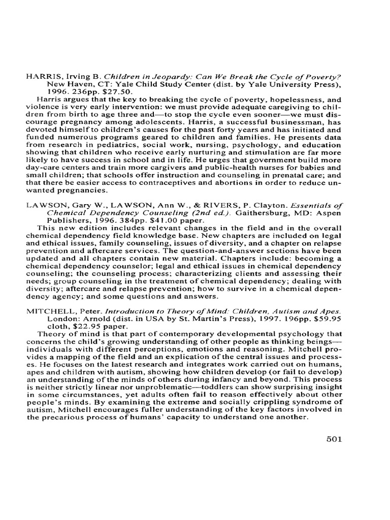 Introduction To Theory of Mind Children, Autism and Ape | PDF