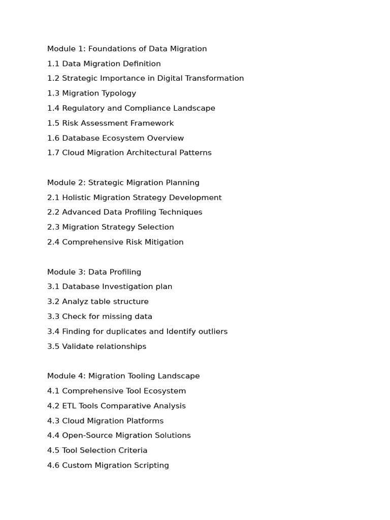 Data Migration Redefined | PDF