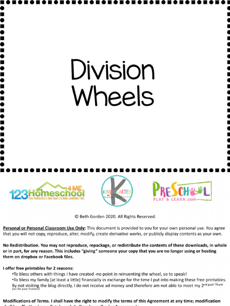 Division Wheels A | PDF