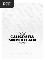 Caderno Caligrafia Completo | PDF | Caixa alta e caixa baixa | Caligrafia
