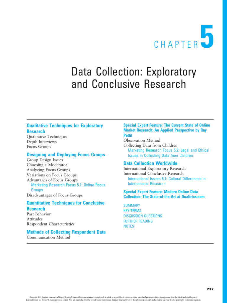 Ch5 Textbook | PDF | Focus Group | Qualitative Research