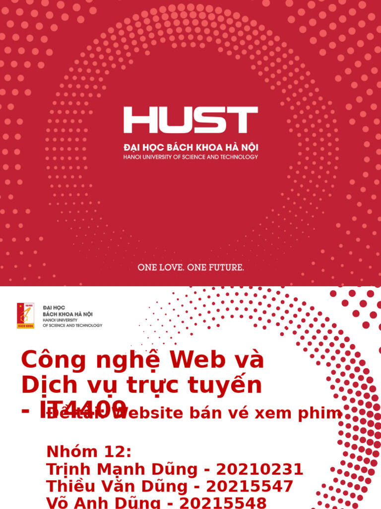 Slide BTL Web Nhóm 12 | PDF