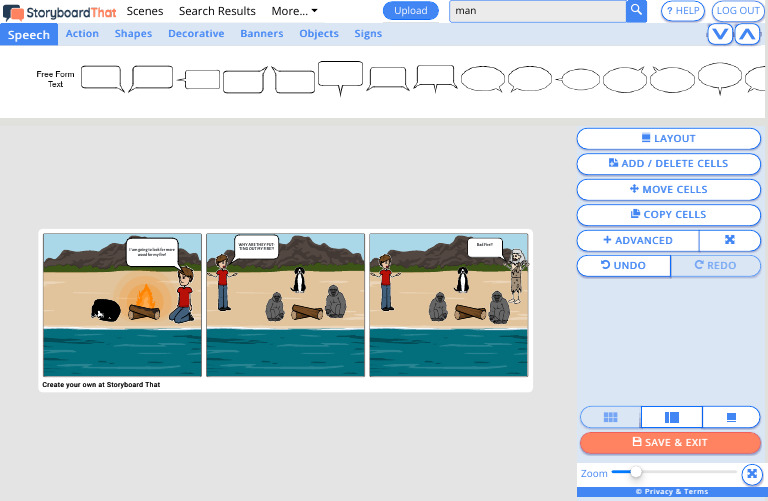 Storyboard Creator Comic Strip Maker Storyboard Maker | PDF | Comics ...