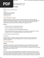 Final Upper Endoscopy Report Form | PDF | Stomach | Endoscopy