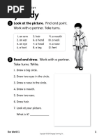 My Body - Grade 1 | PDF