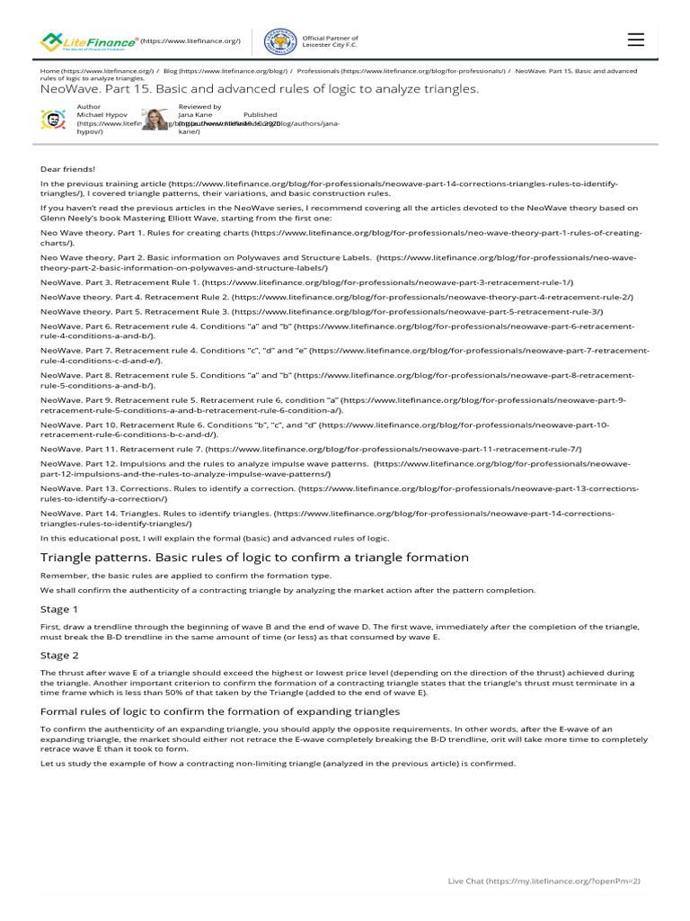 Basic and Advanced Rules of Logic To Analyze Triangles | PDF | Contract For Difference | Private ...