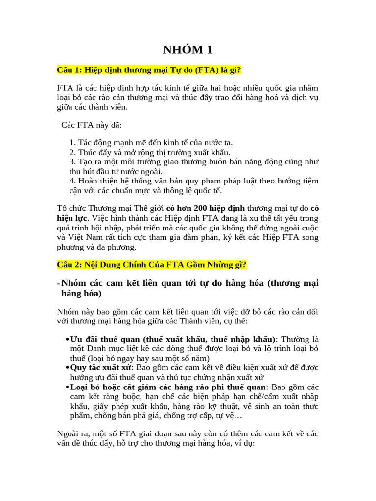 NHÓM 1 - Bài Tập E-LEARNING Buổi 6 | PDF