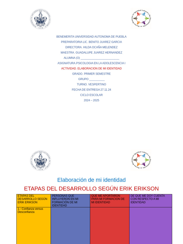 Elaboración de Mi Identidad-1 | PDF