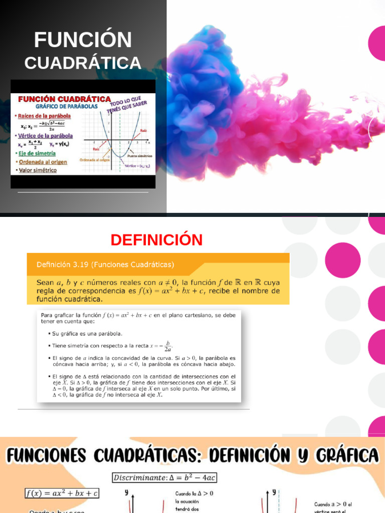FUNCION CUADRATICA | PDF