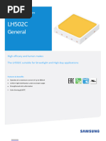 5050 RGB LED Datasheet | PDF | Light Emitting Diode | Rgb Color Model