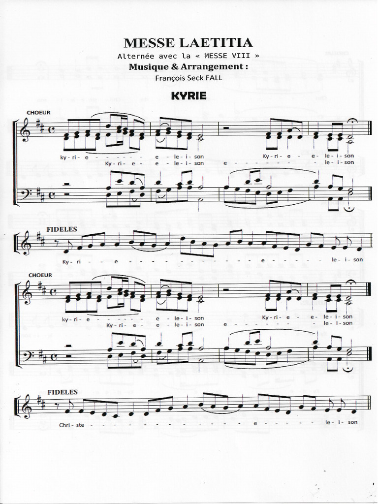 Messe Laetitia SECK FALL 6 | PDF