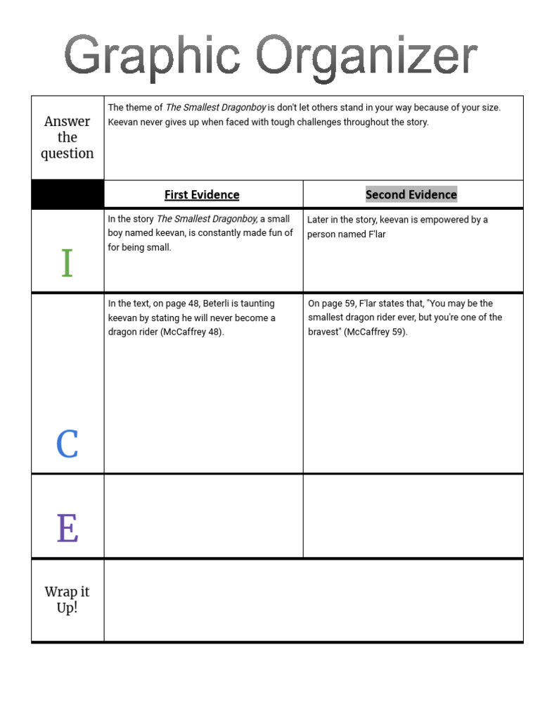 BROOKLYN NUSSBAUM - Readers Response Graphic Organizer - Google Docs | PDF