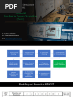 Module-5 - Simulation Techniques | PDF | Conceptual Model | Simulation