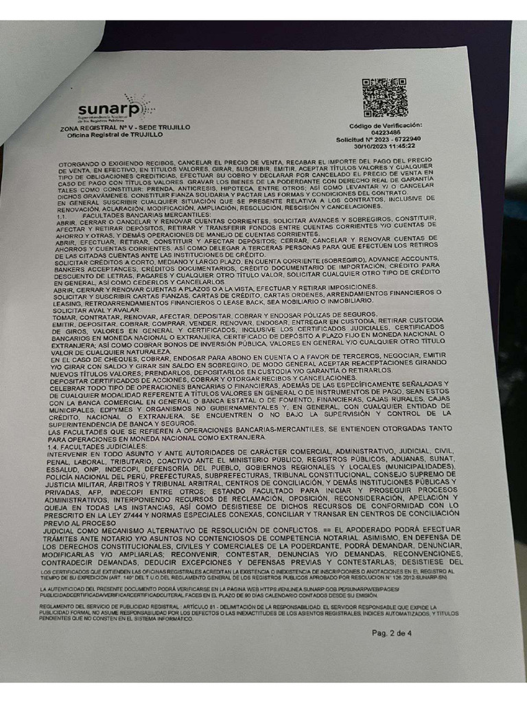 Vigencia de Poder | PDF