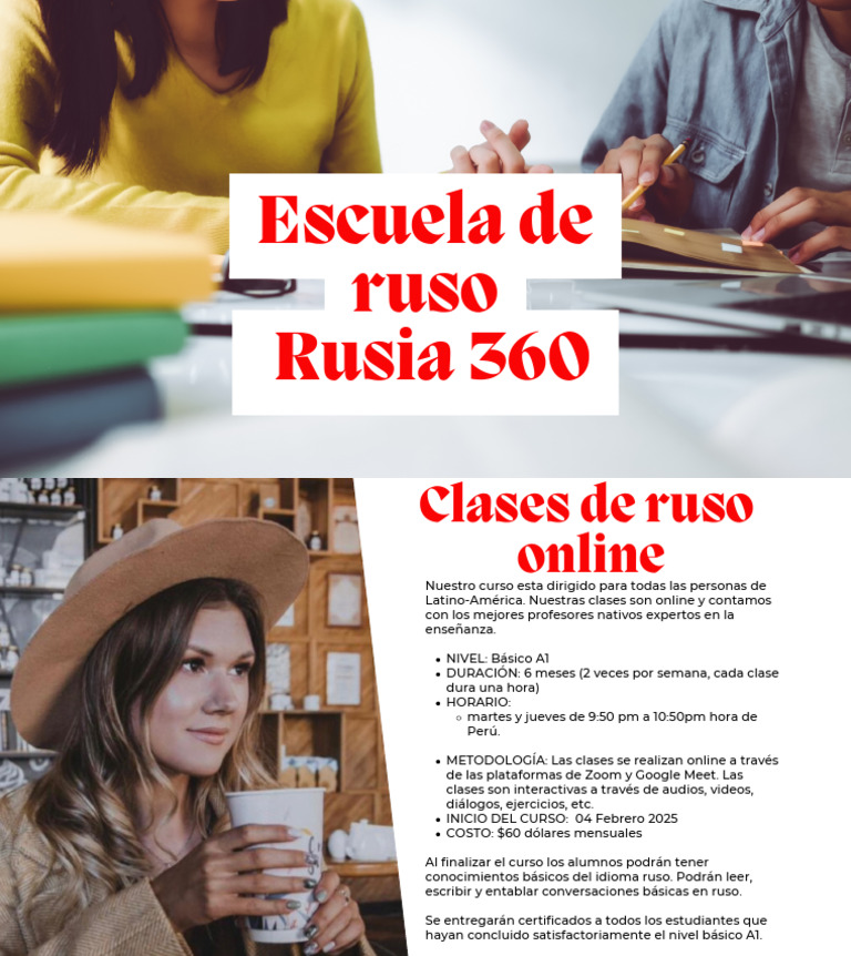 Curso Ruso Online para Latinos | PDF