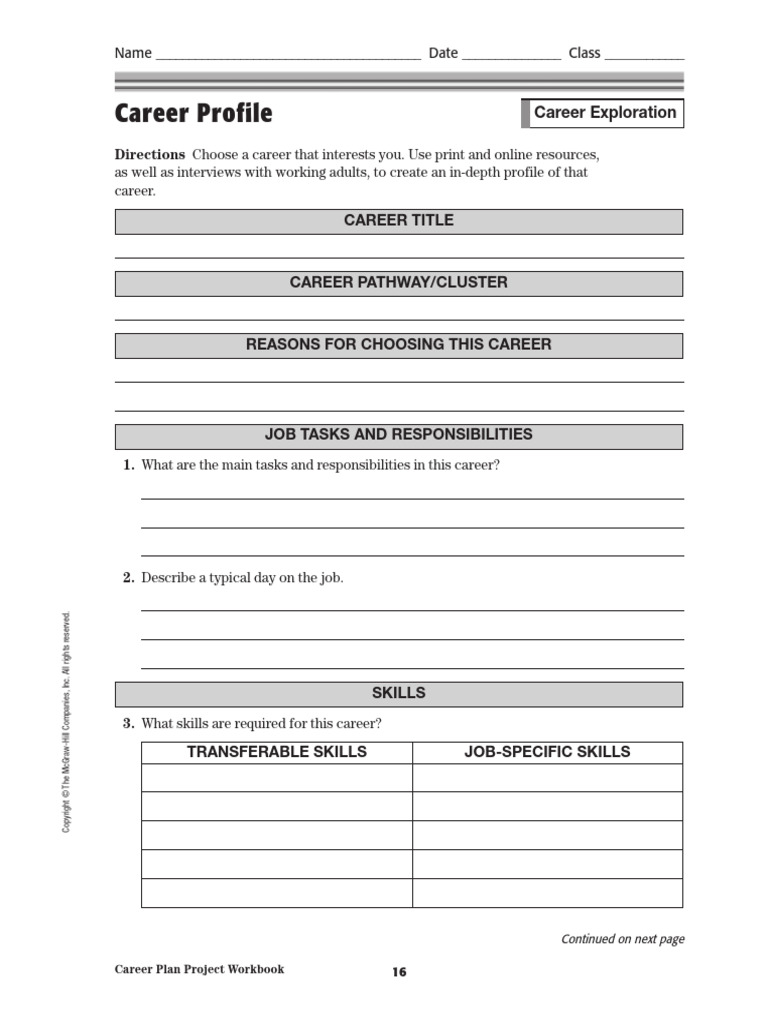 Career Exploration | PDF | Occupational Safety And Health