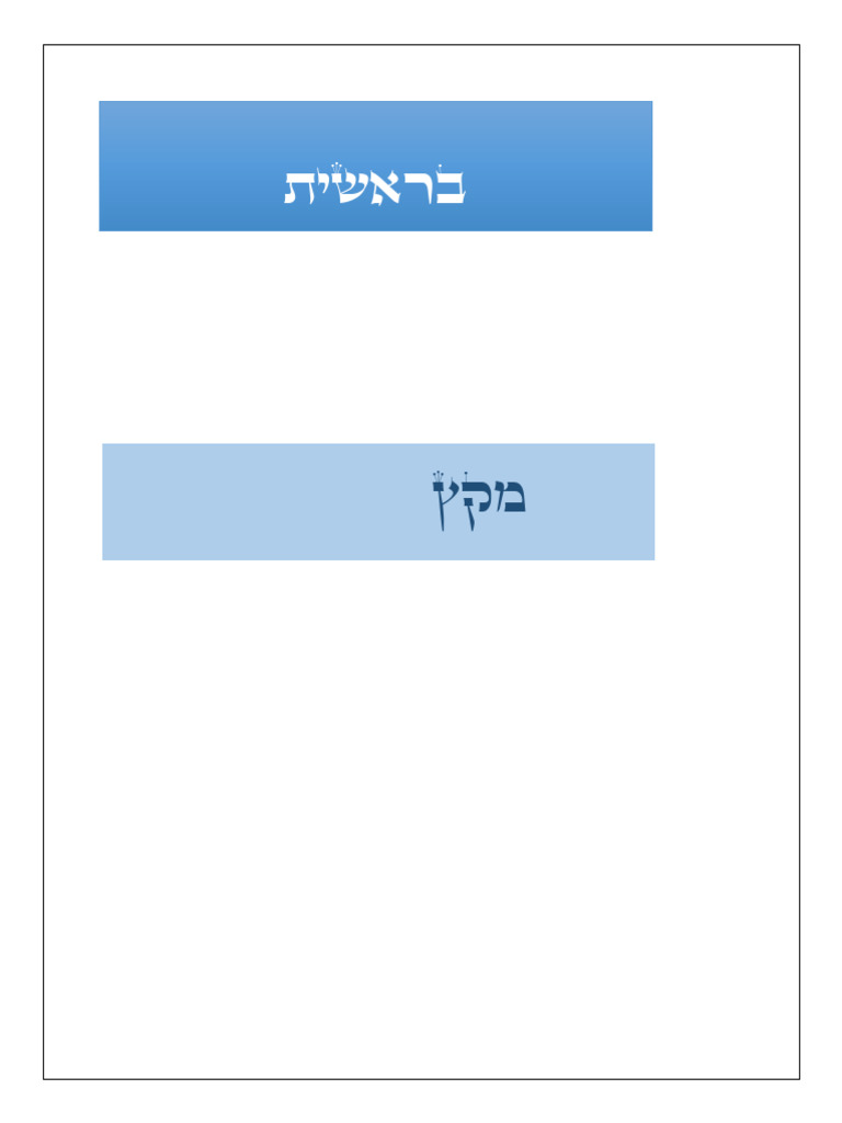 Miketz en | PDF | Torah Books | Books Of The Hebrew Bible