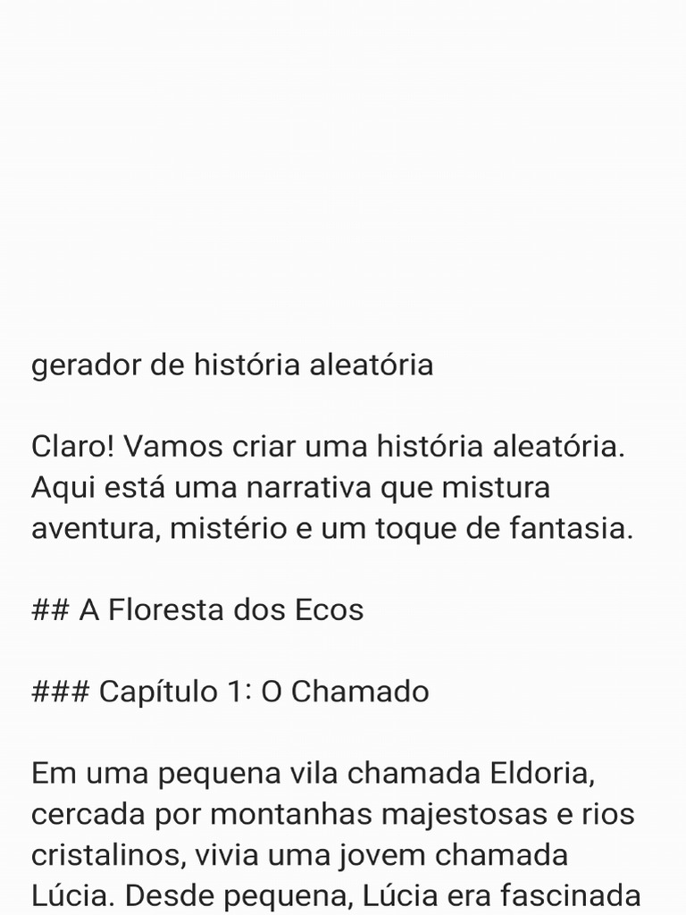 A Floresta Dos Ecos - 250115 - 211638 | PDF