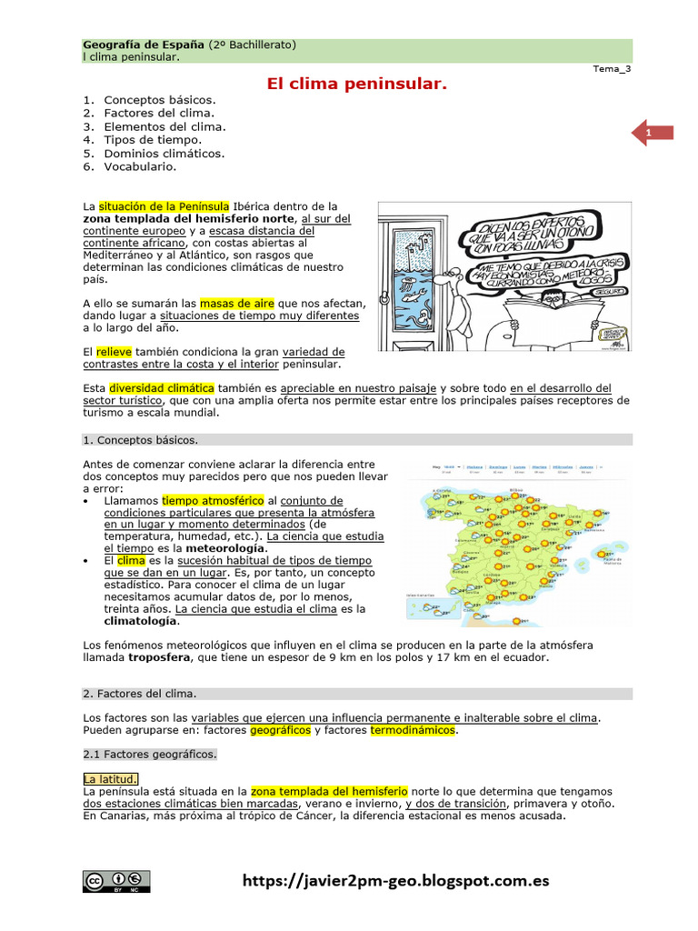 3 Tema Clima | PDF | Clima | Herida