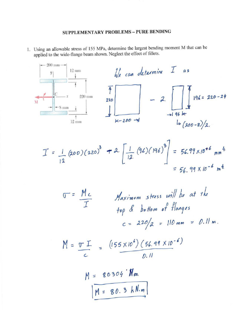 Chapter 4 - Supplementary Problems Solution | PDF