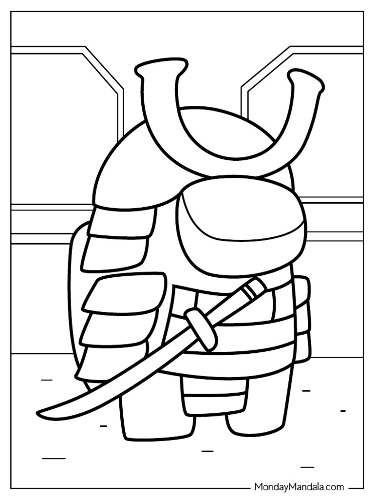 Among Us Samurai Skin | PDF