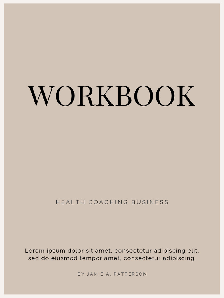 Happy Workbook Lead Magnet Document | PDF