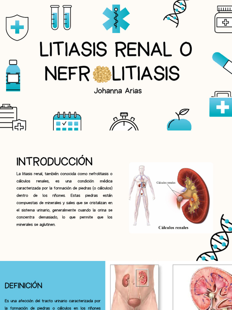 Litiasis Renal: Causas y Prevención | PDF | Especialidades Medicas ...