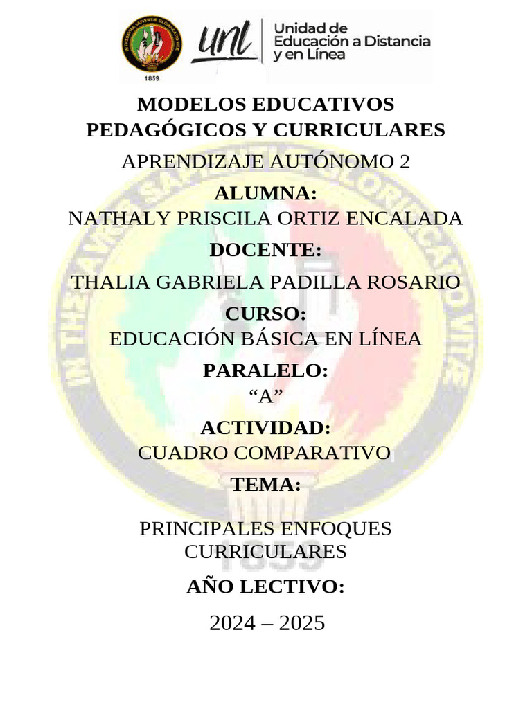 Aa2 Modelos Educativos Pedagógicos y Curriculares | PDF | Enseñando | Constructivismo (filosofía ...