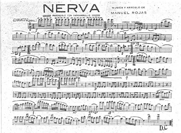 Nerva - Clarinete Principal y 1º | PDF