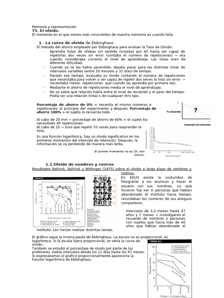 Tema 5 Apunts | PDF | Memoria | Dormir