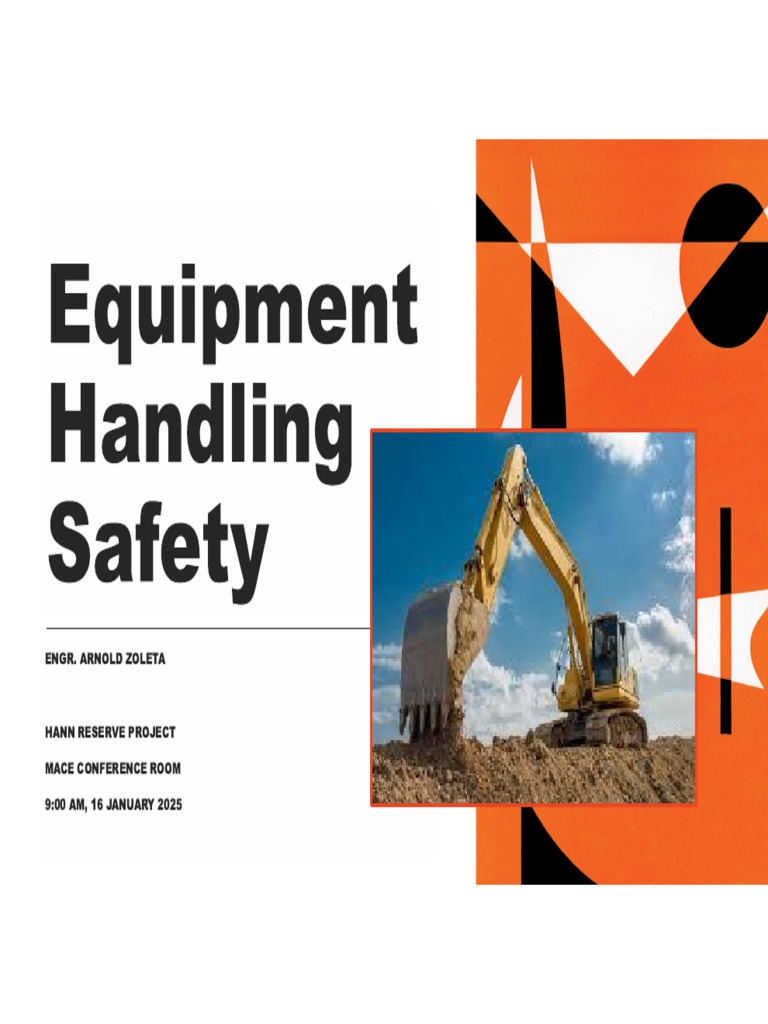 EQUIPMENT-HANDLING-SAFETY | PDF